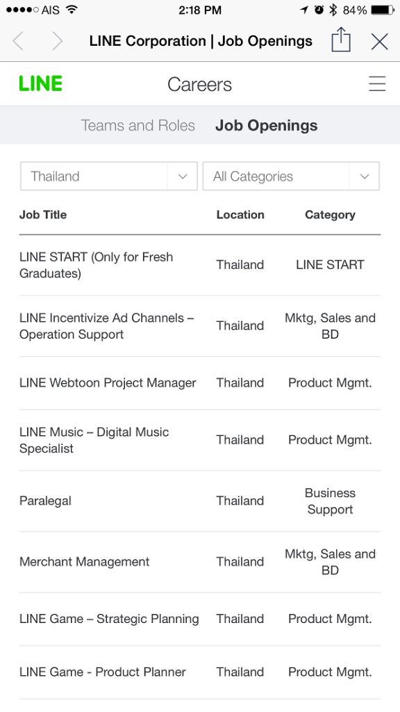 LINE CAREER TH - Official Account ประกาศหาคนทำร่วมงานกับ LINE ประเทศไทย ...
