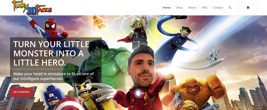 อยากพิมพ์หน้าตัวเองเป็นหัวต่อตัว Lego? ปรึกษา Funky 3D Faces สิ! • Thumbsup