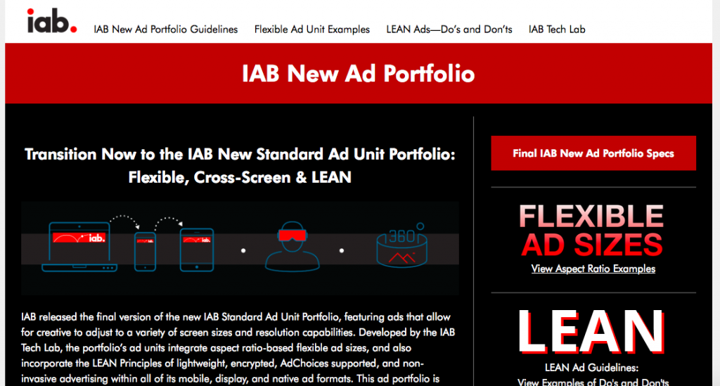สมาคมโฆษณาออนไลน์ IAB อัปเดทมาตรฐานโฆษณาให้ยืดหยุ่นยิ่งขึ้น • Thumbsup