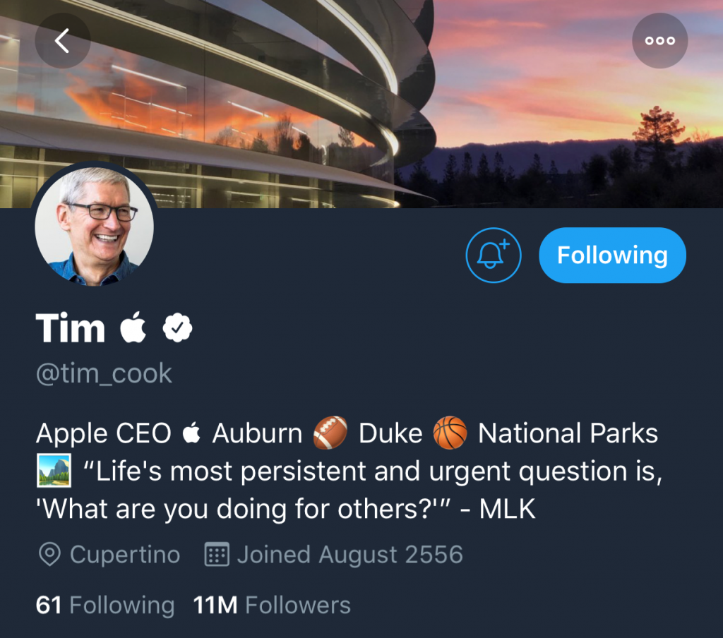 แซวแรง!! Tim Cook เปลี่ยนชื่อเป็น Tim Apple แซวทรัมป์เรียกชื่อผิดกลาง ...