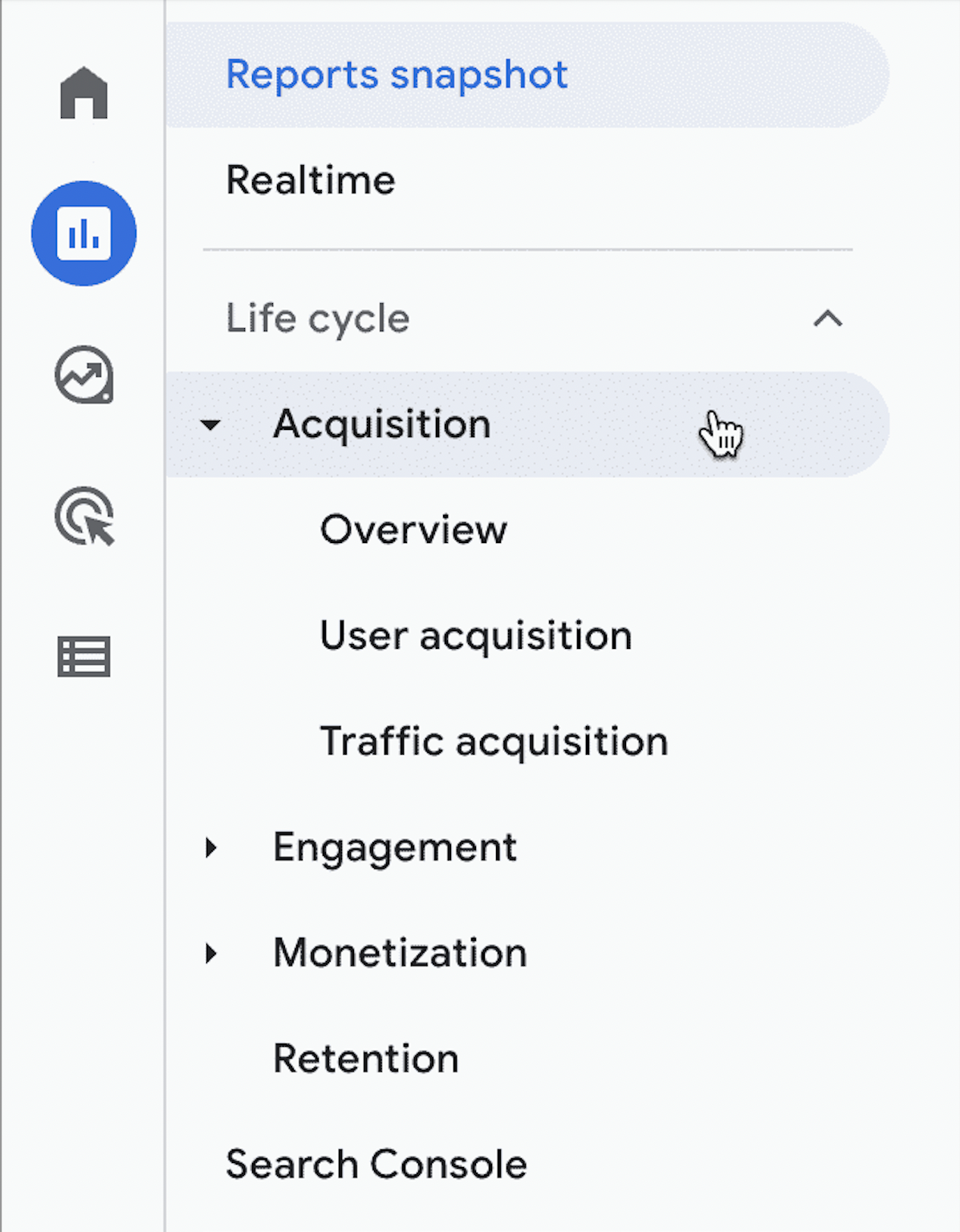 วิธีการเข้าถึงคู่มือการใช้ข้อมูลบน Google Analytics 4 • Thumbsup